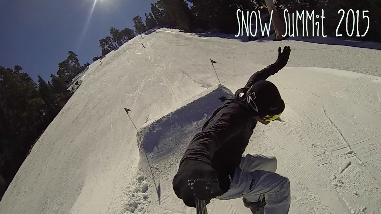 Snow Summit Snowboarding Westridge Park with Gopro 4 - YouTube