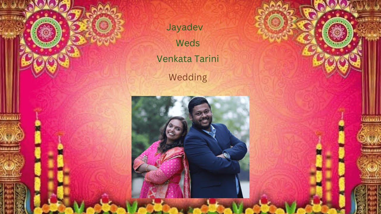JAYADEV WEDS VENKATA TARINI WEDDING - YouTube