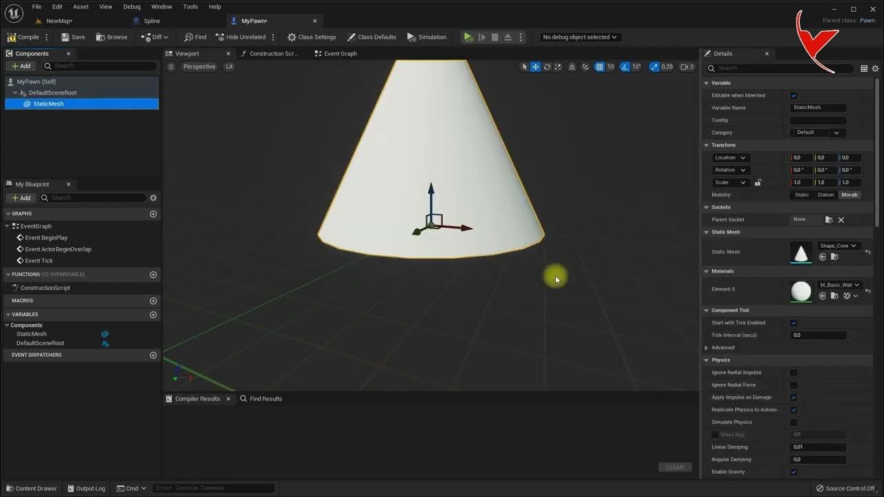 How to use UE5 Spline and how to activate spline with Collision? - YouTube