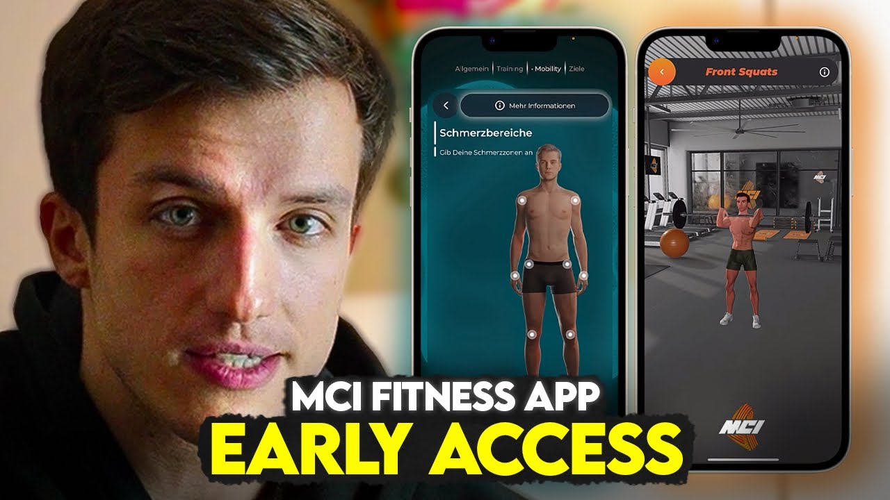 Sneak Peek: Unsere MCI Fitness App - YouTube