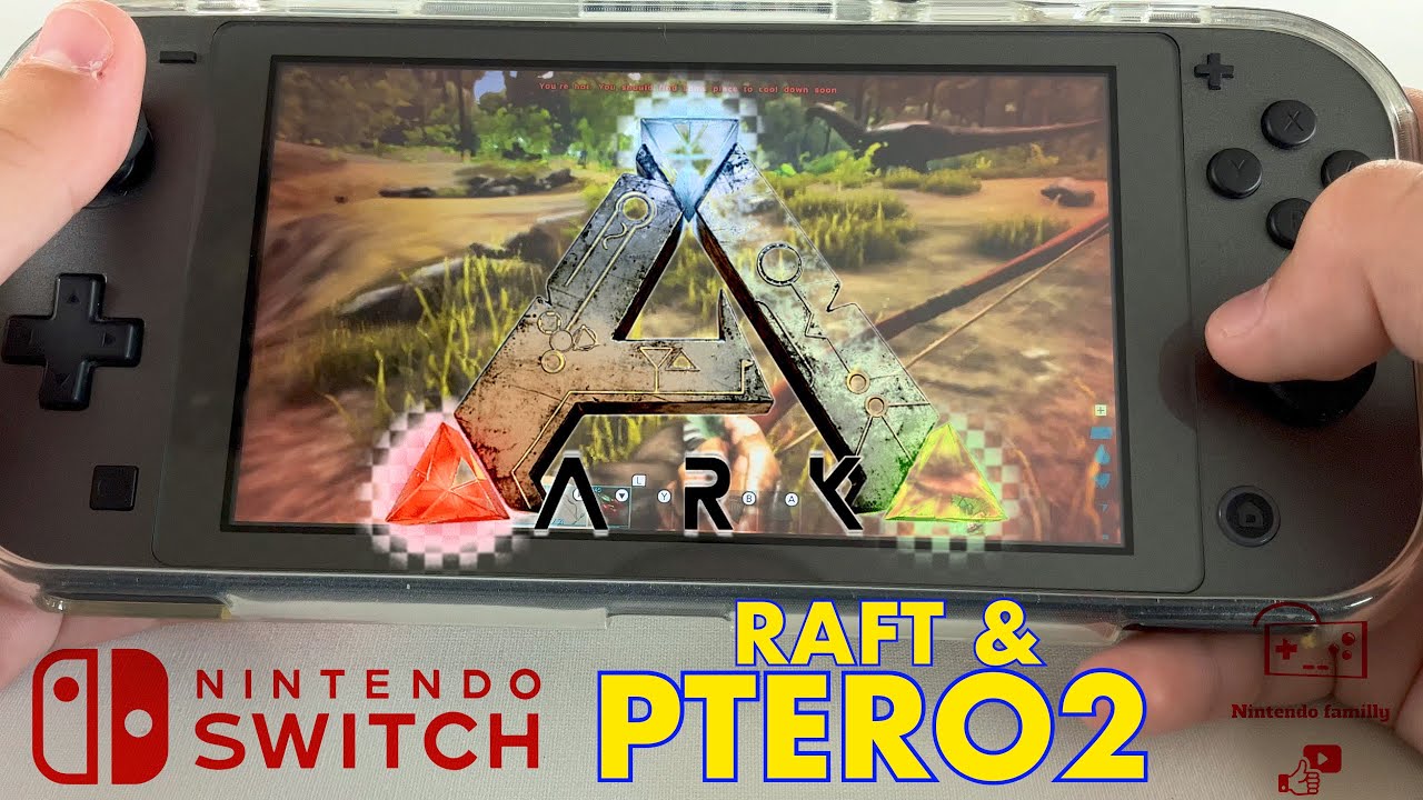 Ark Survival Evolved Nintendo Switch Lite gameplay 4k - YouTube