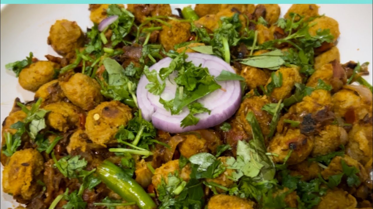 How to prepare meal maker | soya chunks fry| roast in 3 mts| easy to ...