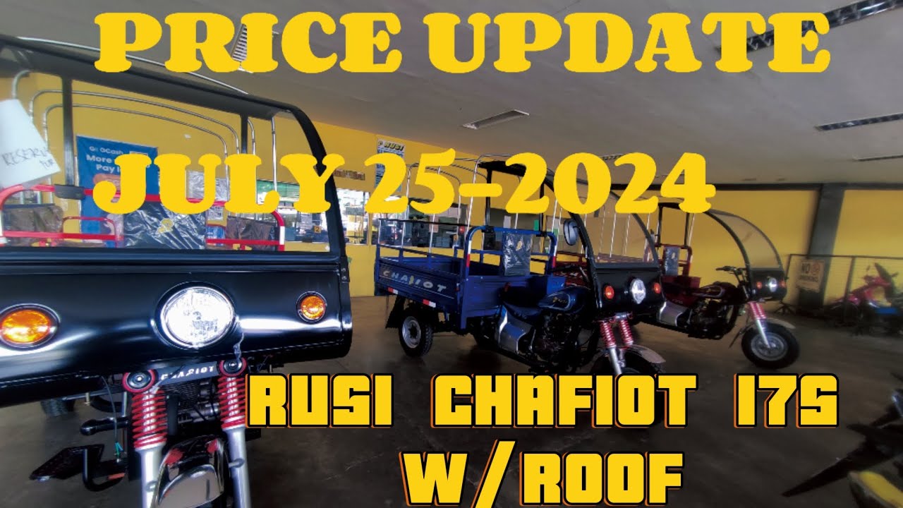 CHARIOt 175 w/roof / PRICE UPDATE #rusi #chariot #brandnew - YouTube