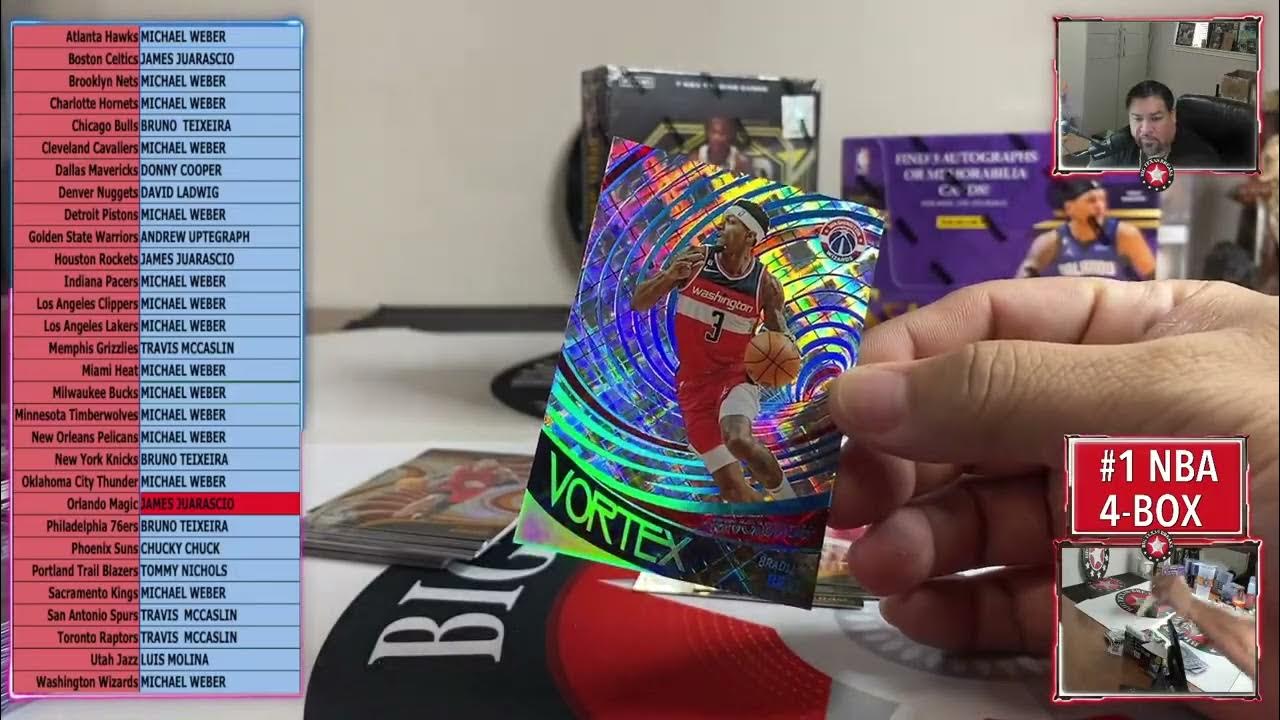 8/4/23 NBA 4-BOX #sportscards #liveboxbreaks #boxbreaks - YouTube