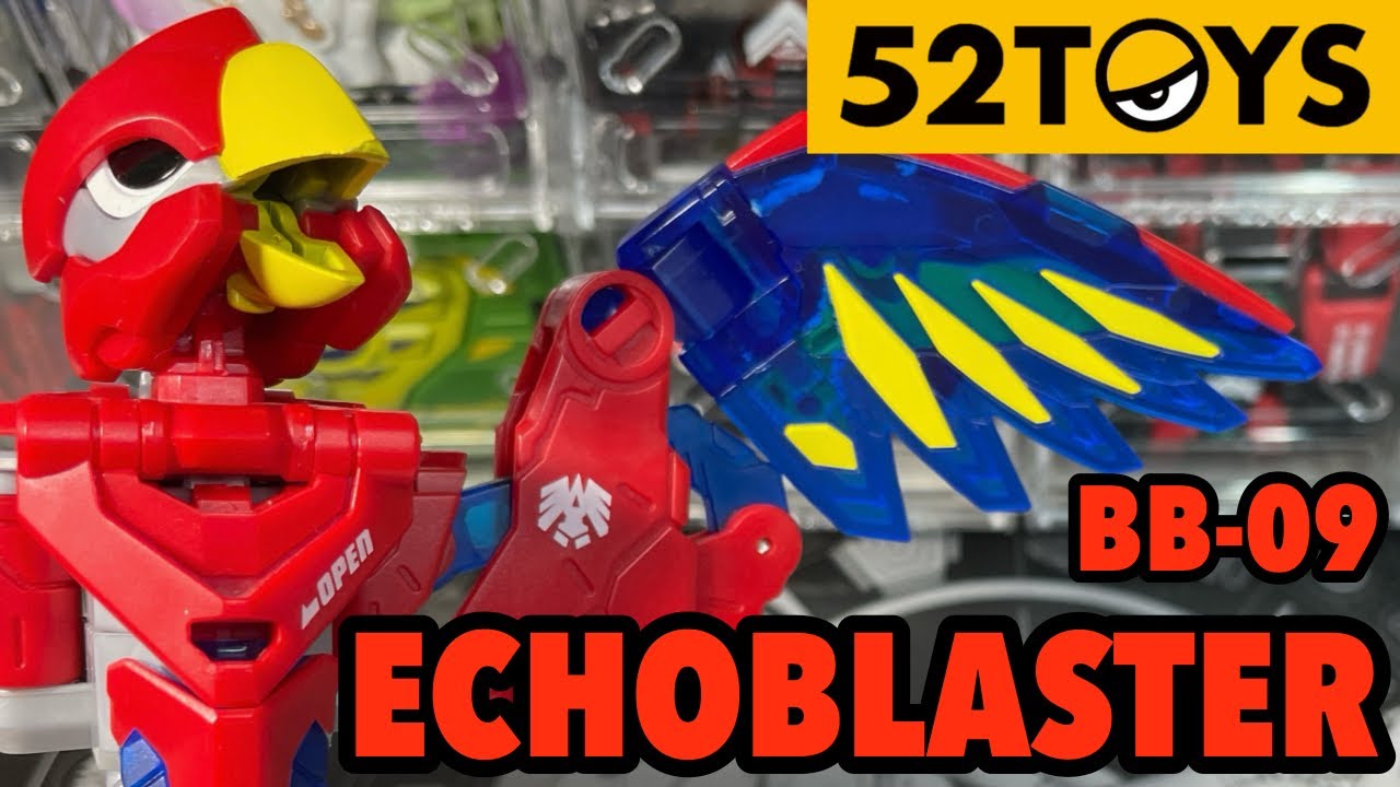 ECHOBLASTER の魅力を語ります 【BEASTBOX 52TOYS】 - YouTube