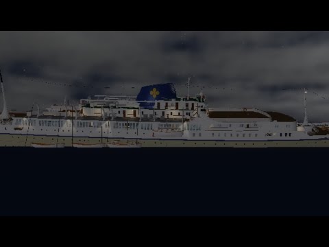 MTS Oceanos (Sinking Simulation) - YouTube