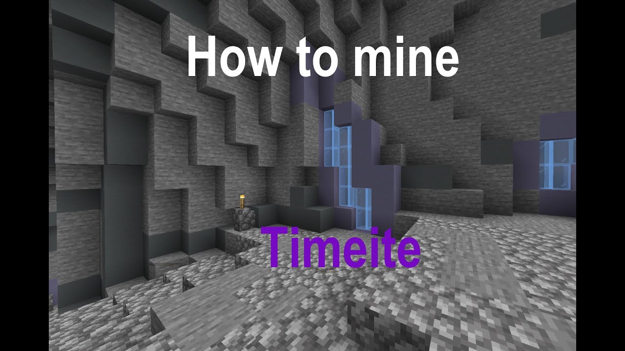 How to get timite in hypixel skyblock - YouTube