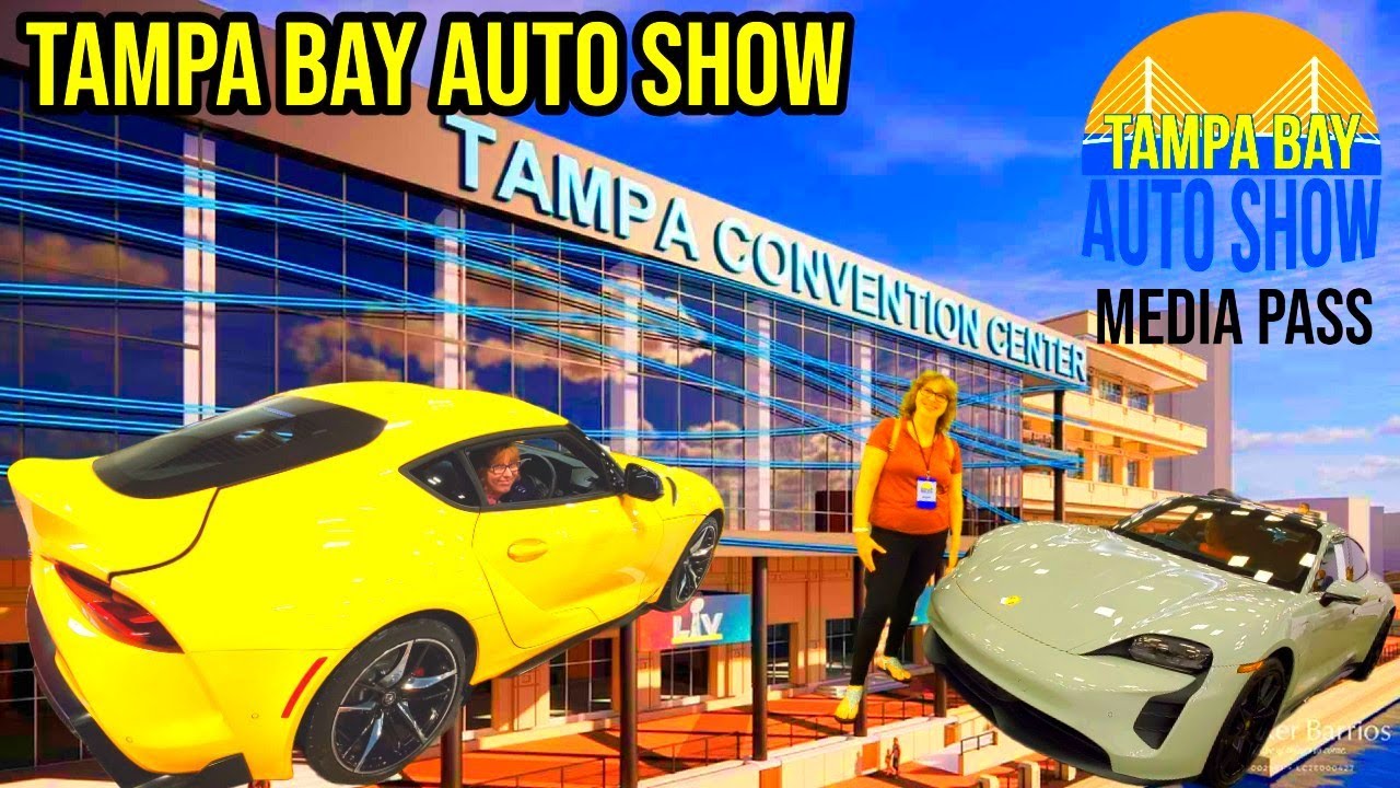 Exotic Cars at The Tampa Bay Auto Show🚗 Media Pass - YouTube