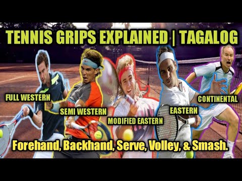 TENNIS GRIP EXPLAINED | TAGALOG | TV&T Tennis Vlog & TUTORIAL - YouTube