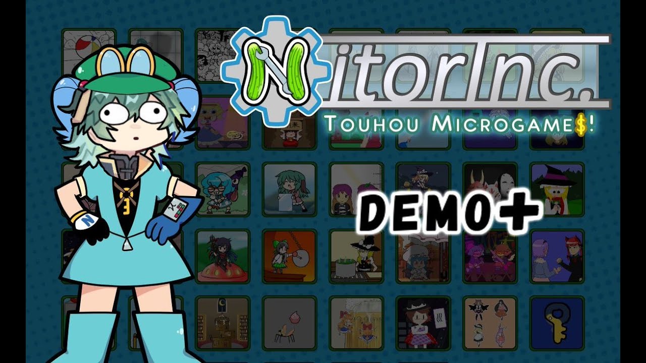 [NitorInc.: Touhou Microgames] Mash up of many Touhou mini games made ...