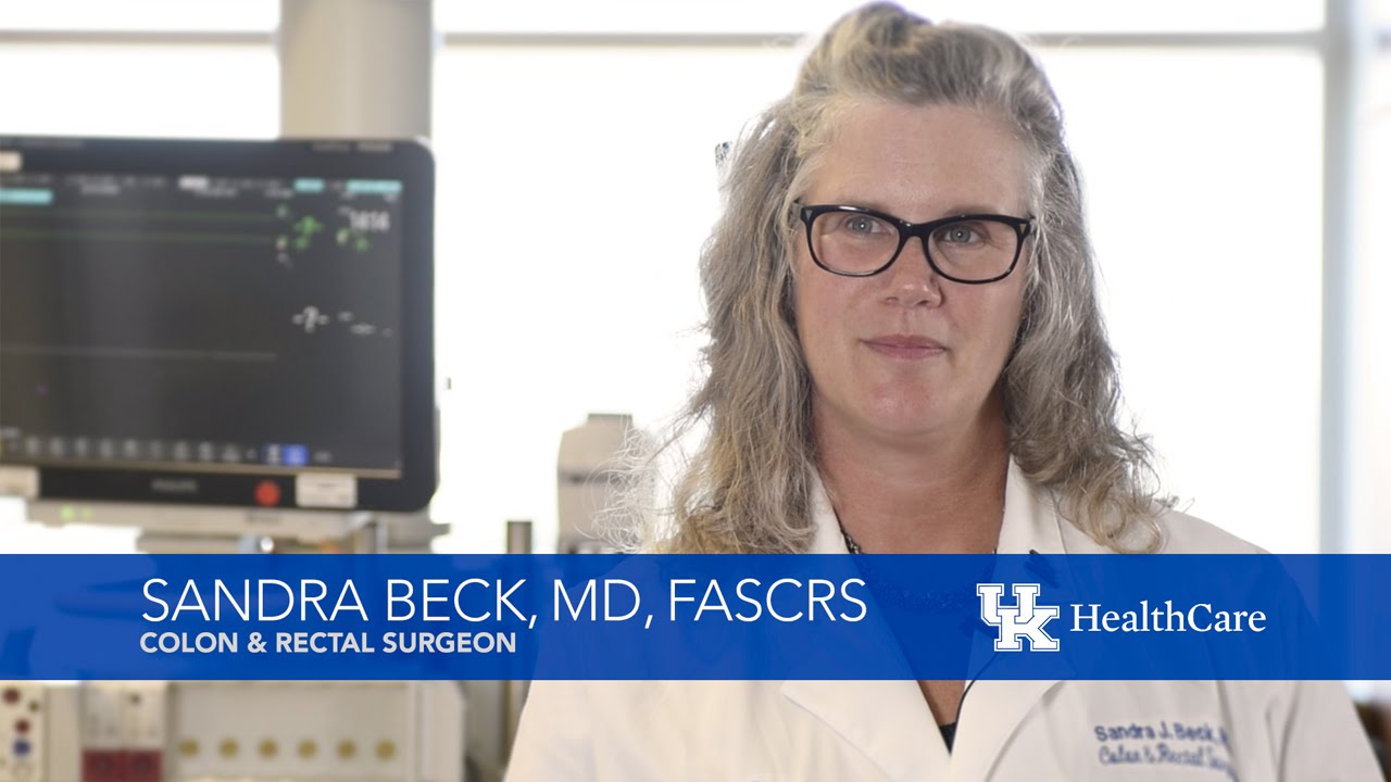 Sandra Beck, MD, FACS, FASCRS - UK HealthCare - YouTube