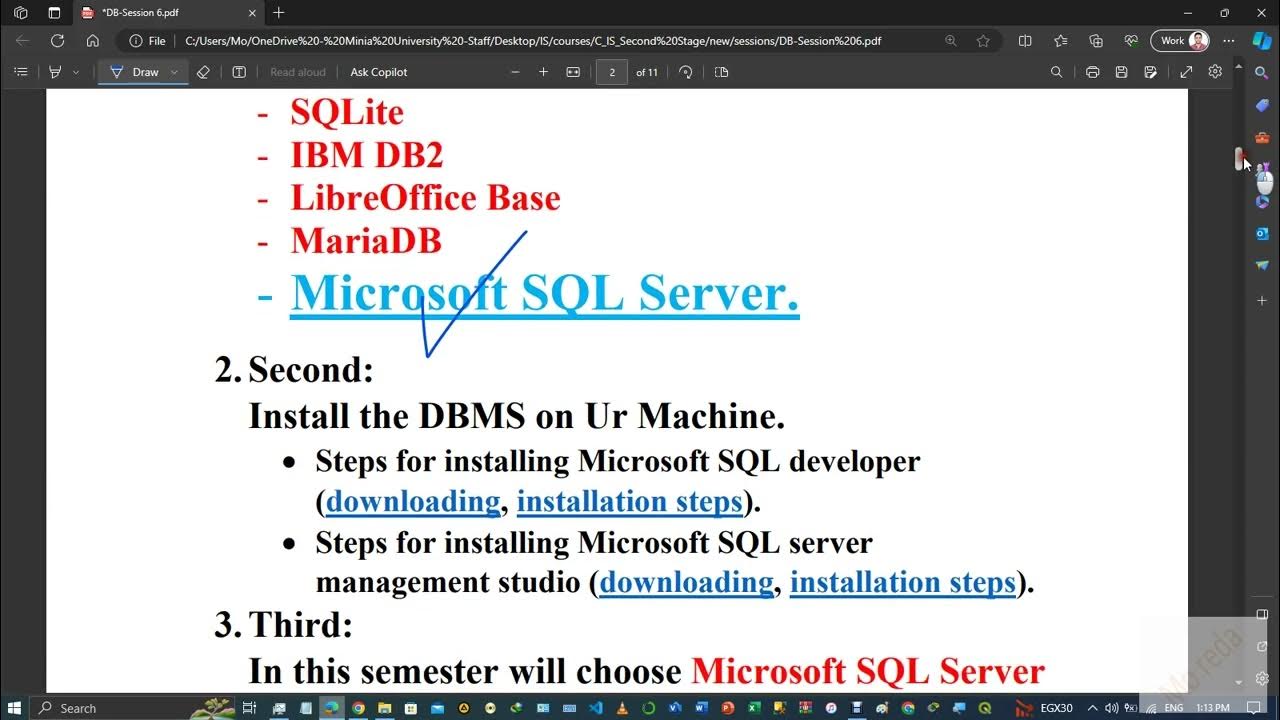 Session 6 - Part 1 (Implementation Phase - Theoretical) - YouTube