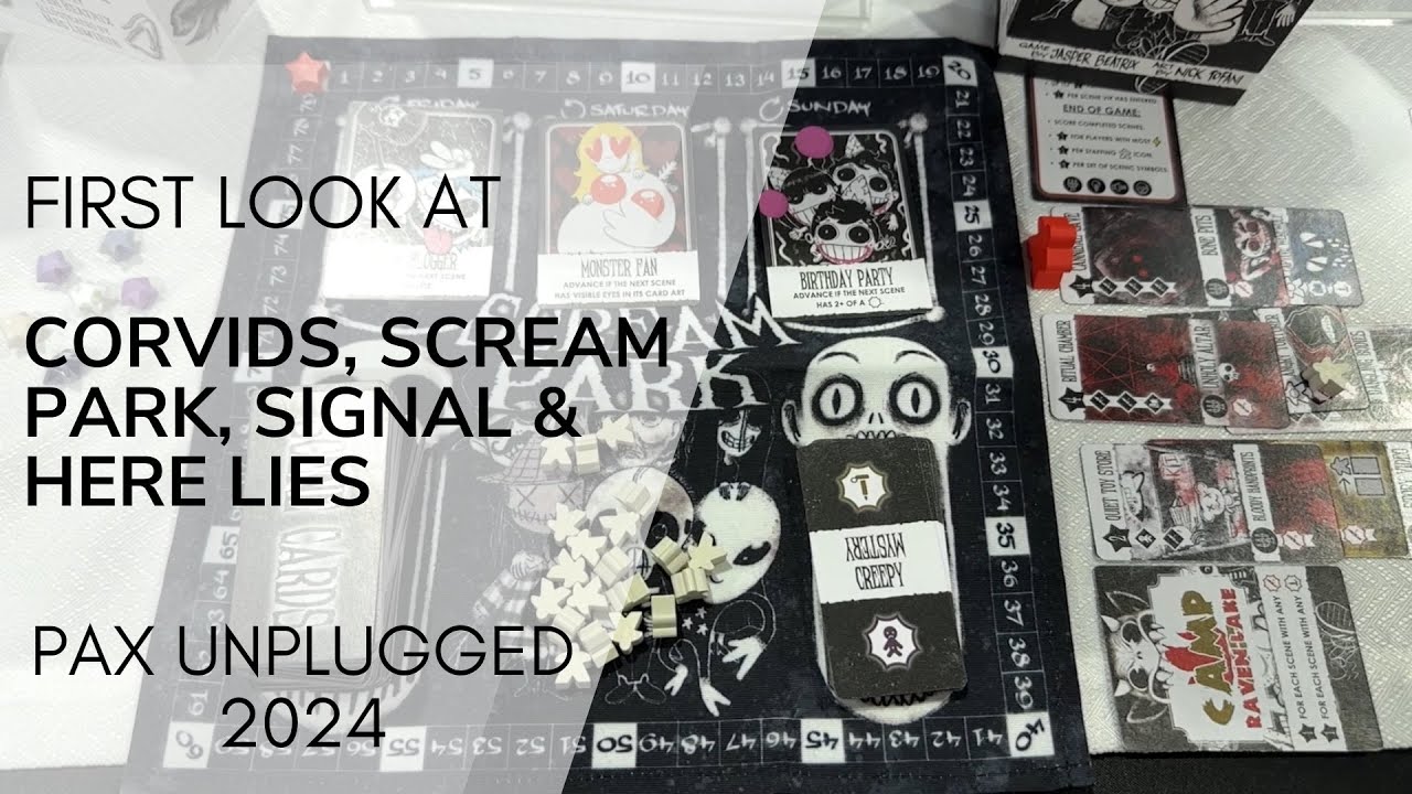 First Look at Corvids, Scream Park, Signal and Here Lies by DVC Games ...