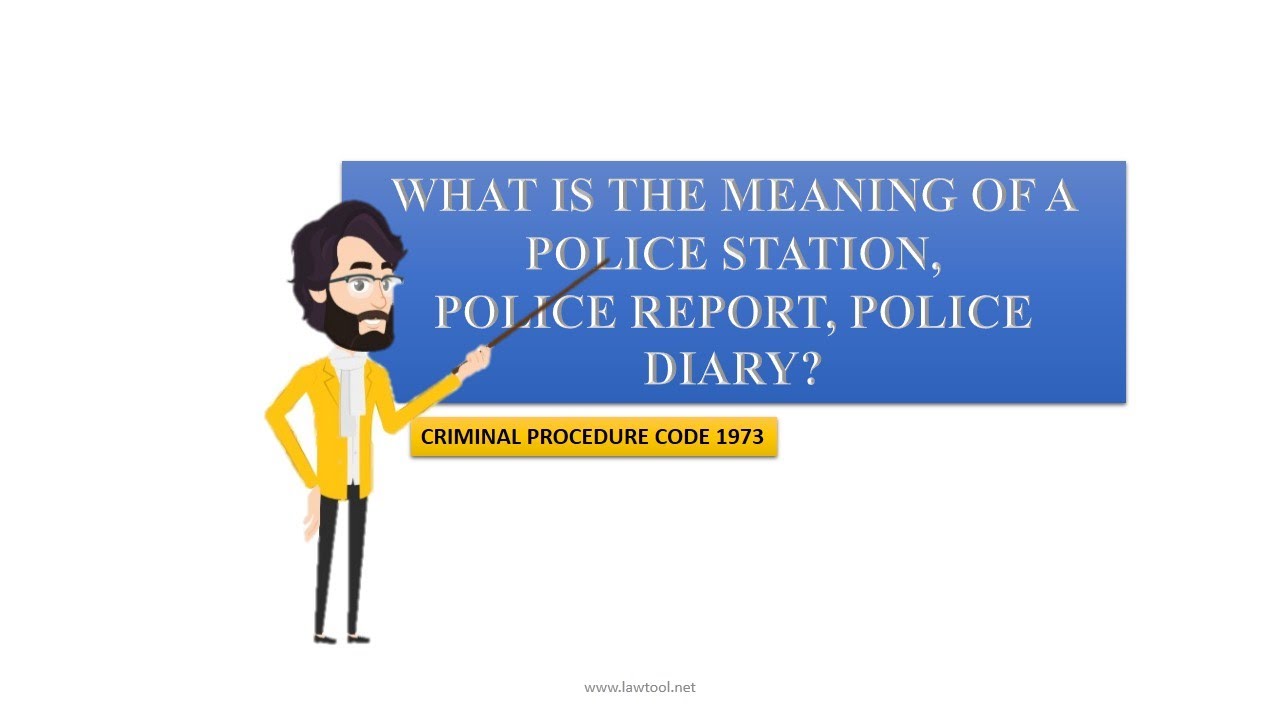 Police Station, Police Report, Police Diary - YouTube