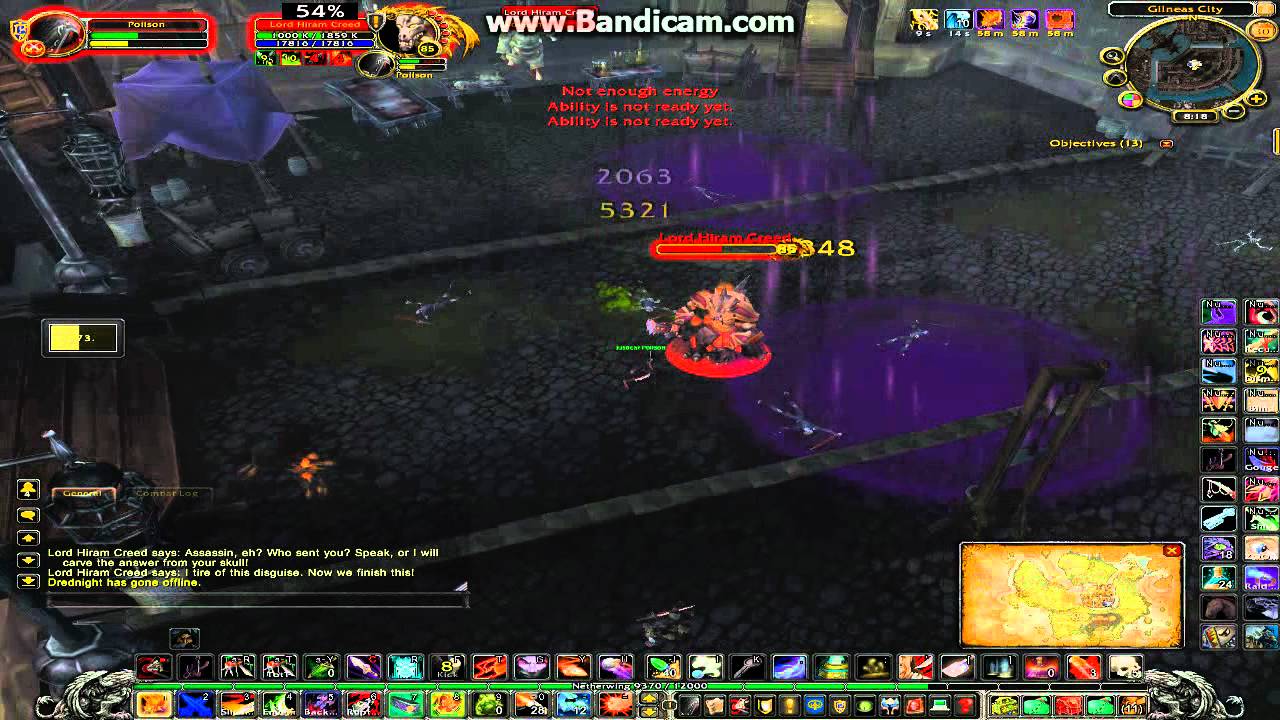 WoW Rogue Legendary Quest Line part 2 - Boss - YouTube