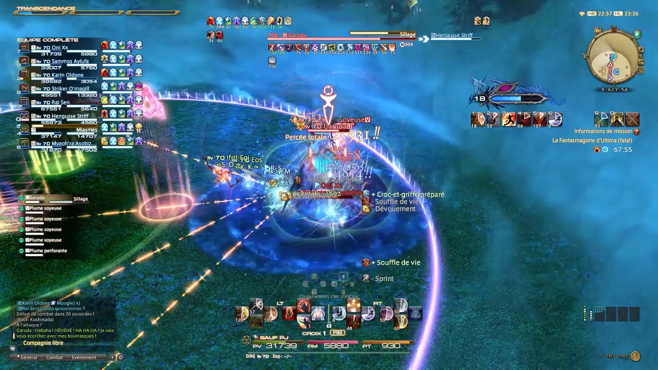 Final fantasy XIV train ultima (ultimate) - YouTube