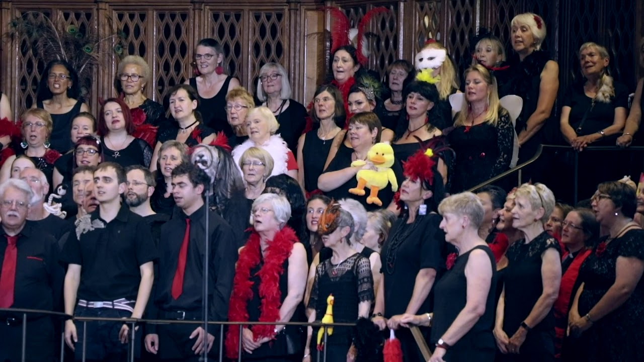 Tis Raining, Gurt Lush Choir, Bristol, July 8th 2017 - YouTube