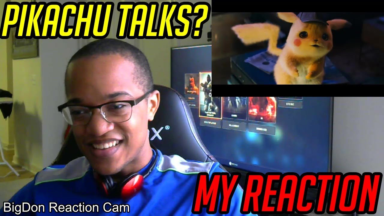 Pikachu can do what? My Detective Pikachu Reaction! - YouTube