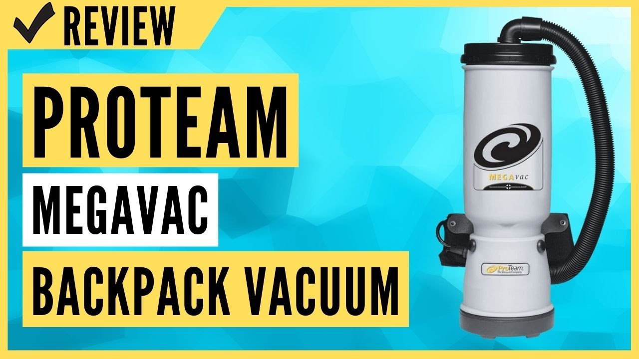 ProTeam MegaVac Backpack Vacuum Review - YouTube