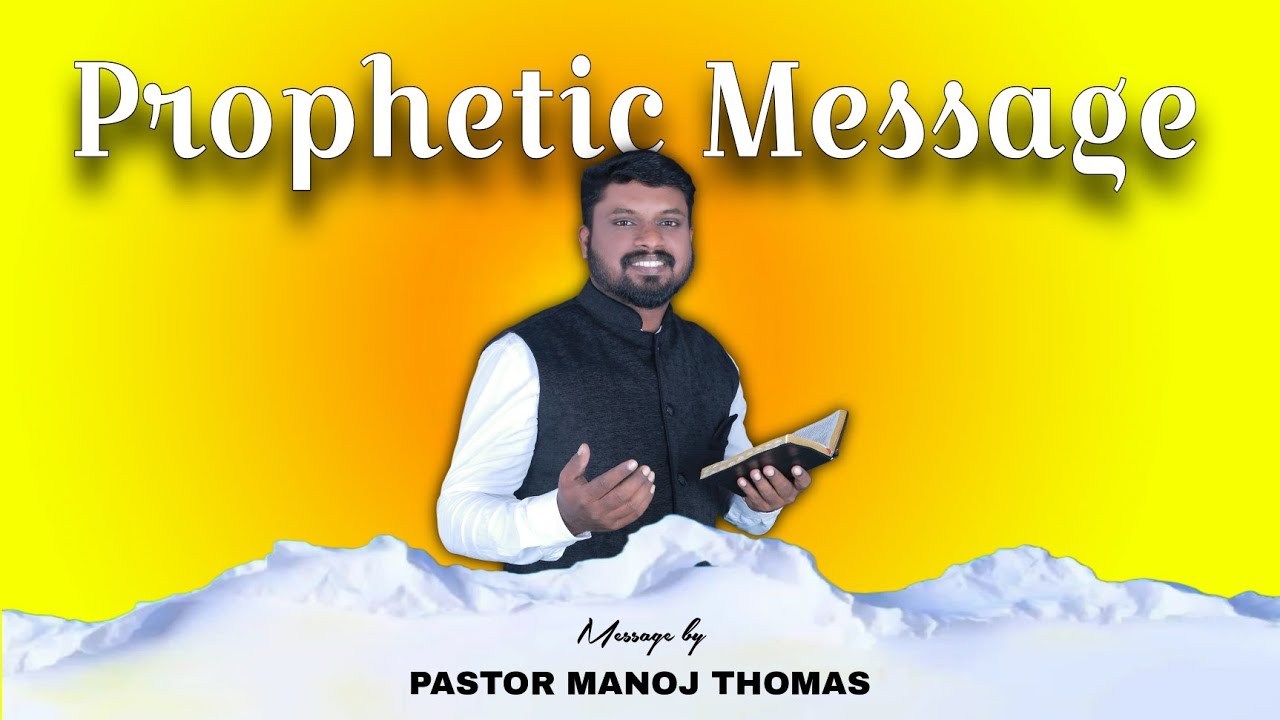 SPECIAL ONLINE MESSAGE | DAY 2 | PASTOR MANOJ THOMAS - YouTube