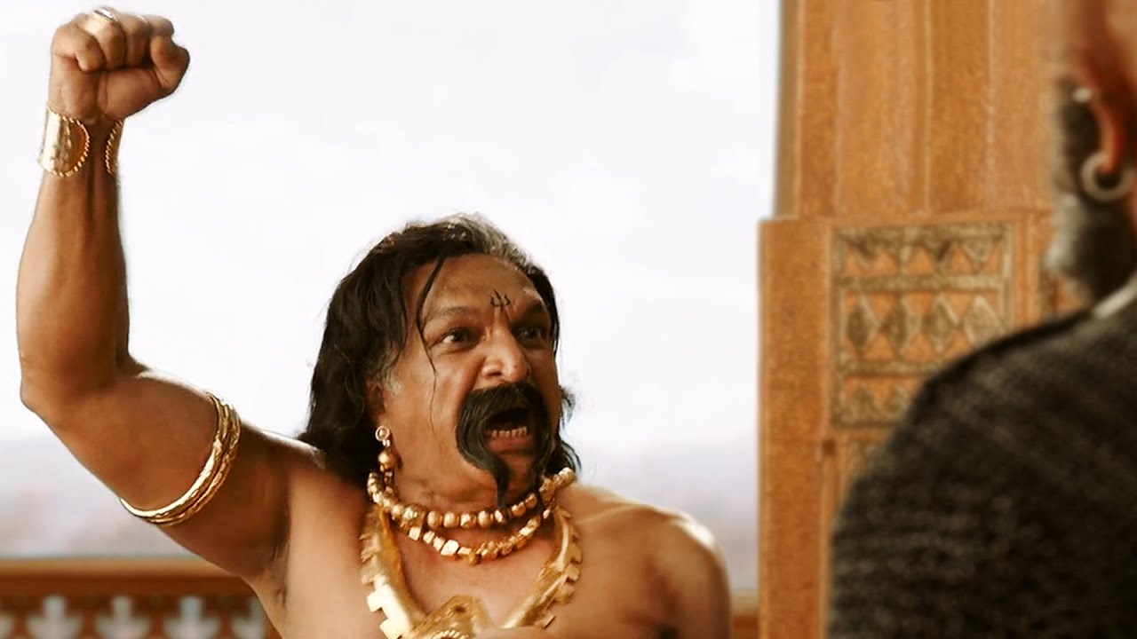 यह लोहे का हाथ है ना लोहा लेने के लिए | Bahubali Best Scenes | South ...