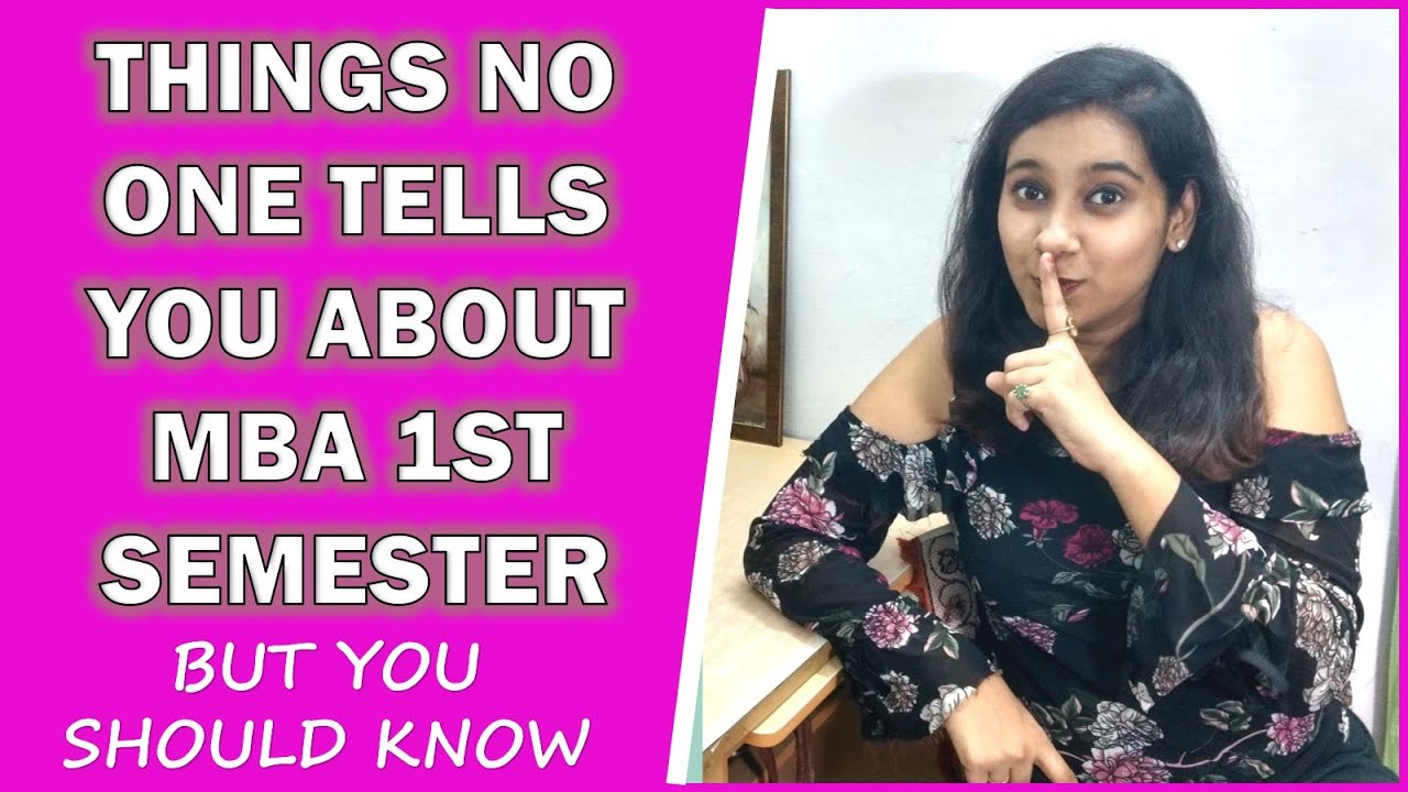 Things No One Tells You About MBA | Life of MBA student | MBA in India ...