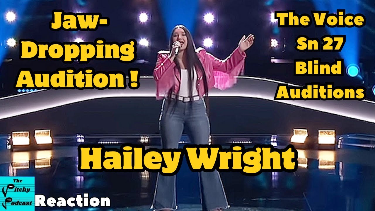 You Won't Believe What Happens in Hailey Wright's Blind Audition! [The ...