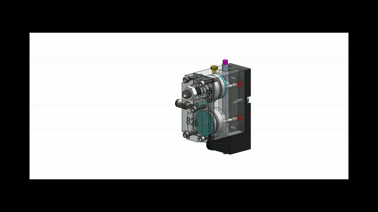 Disposable Fluid Path Valve - Model 826 - YouTube