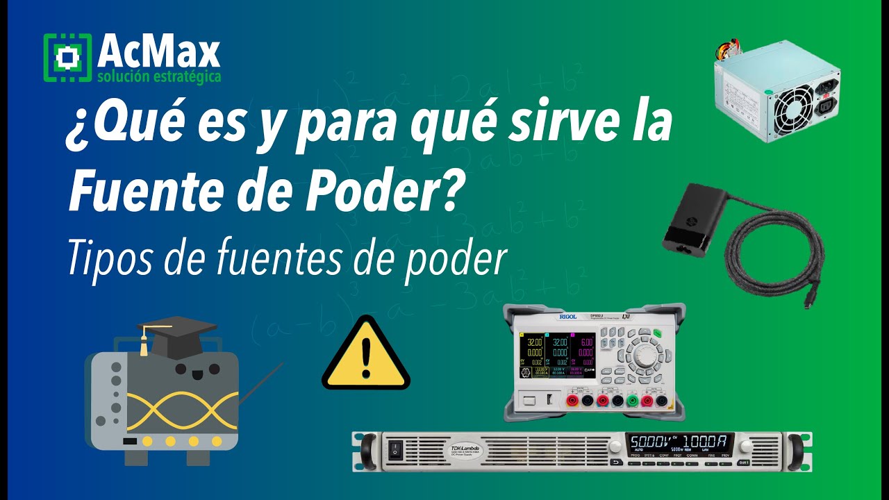 ¿Qué es y para qué sirve la fuente de poder?: Tipos de fuentes de poder ...