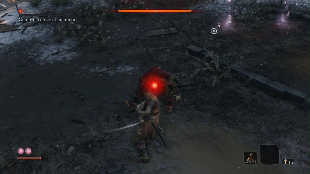 Sekiro: Shadows Die Twice - General Tenzen Yamauchi Boss fight Guide ...