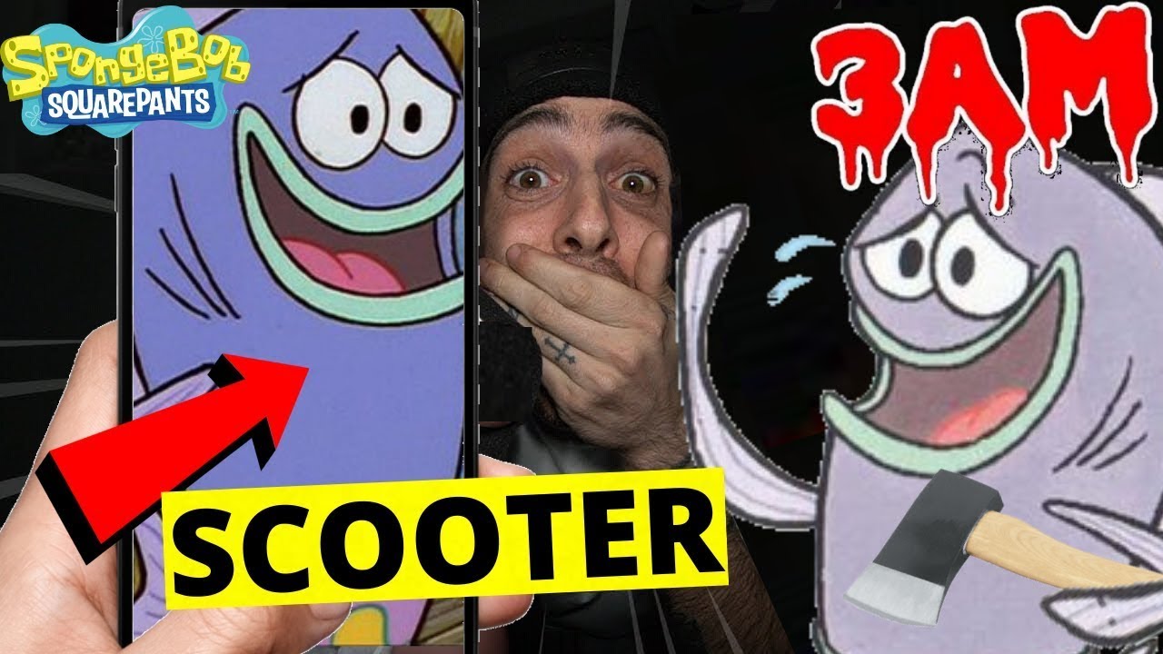 DO NOT CALL SCOOTER FROM SPONGEBOB SQUAREPANTS ON FACETIME AT 3AM ...