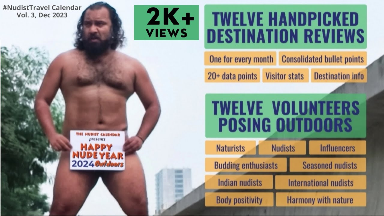 Happy Nude Year 2024 - Trailer | Zi - S.I.N. Magazine | The Nudist Calendar - YouTube