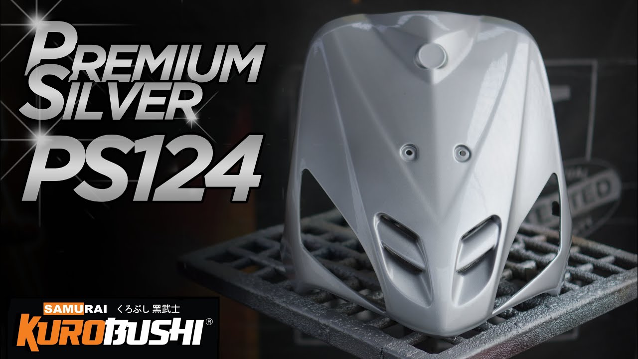 Samurai Paint : PREMIUM SILVER PS124 - YouTube
