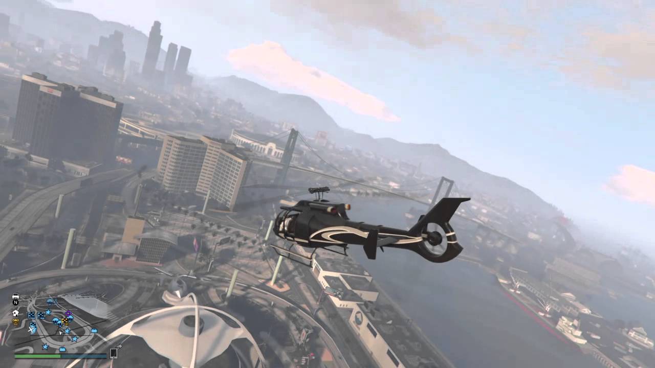 AERIAL BATTLE GTA V - YouTube