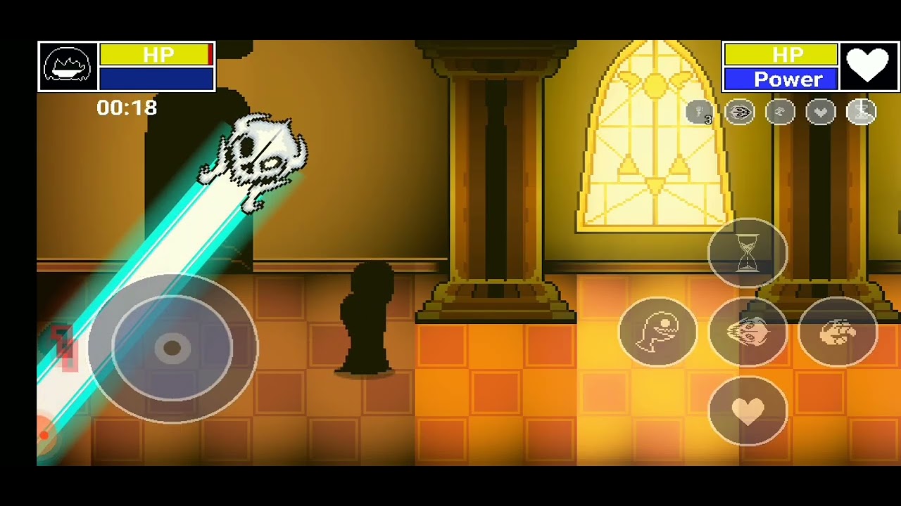 bonetale 1.6 custom character:Gaster showcase, gameplay (demonic) and ...