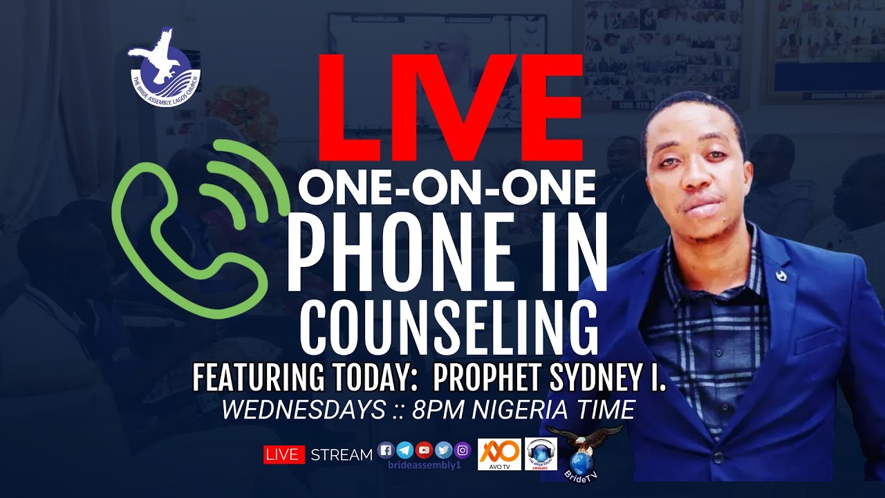 LIVE: ONE-ON-ONE COUNSELLING WITH PROPHET SYDNEY (WED. 3RD MAY, 2023 ...