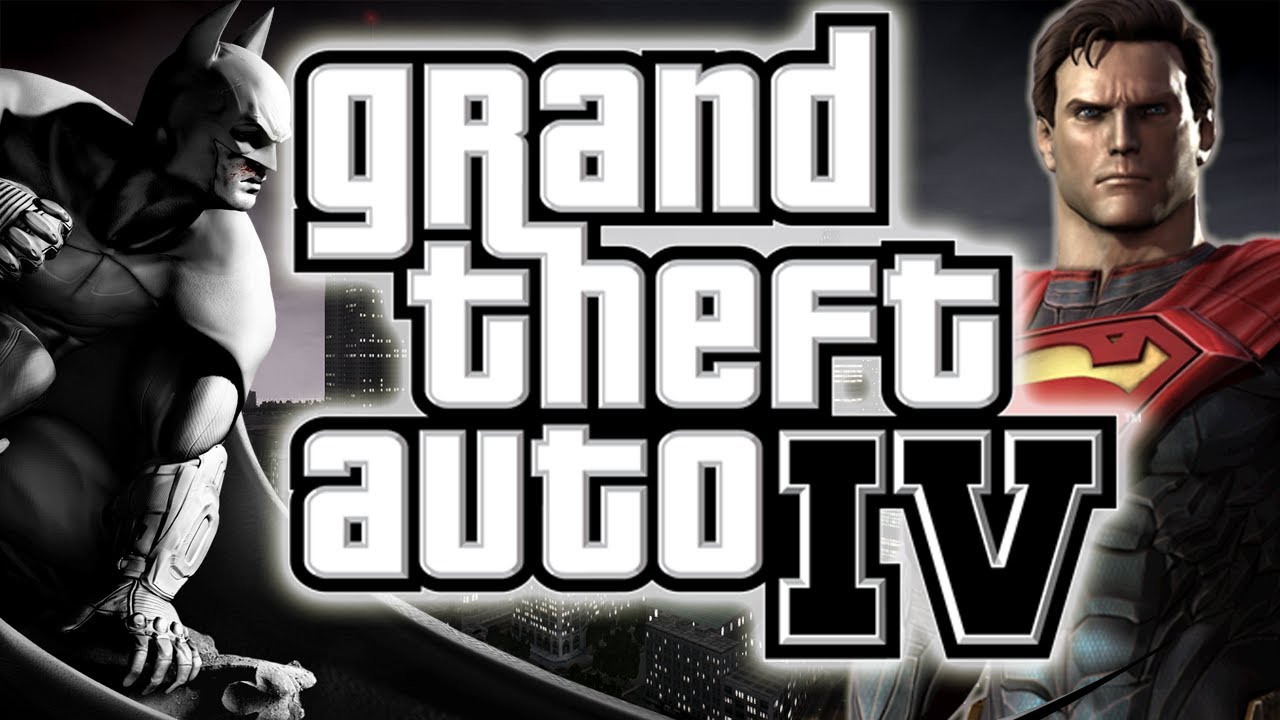 GTA 4: Batman MOD VS Superman ! - YouTube