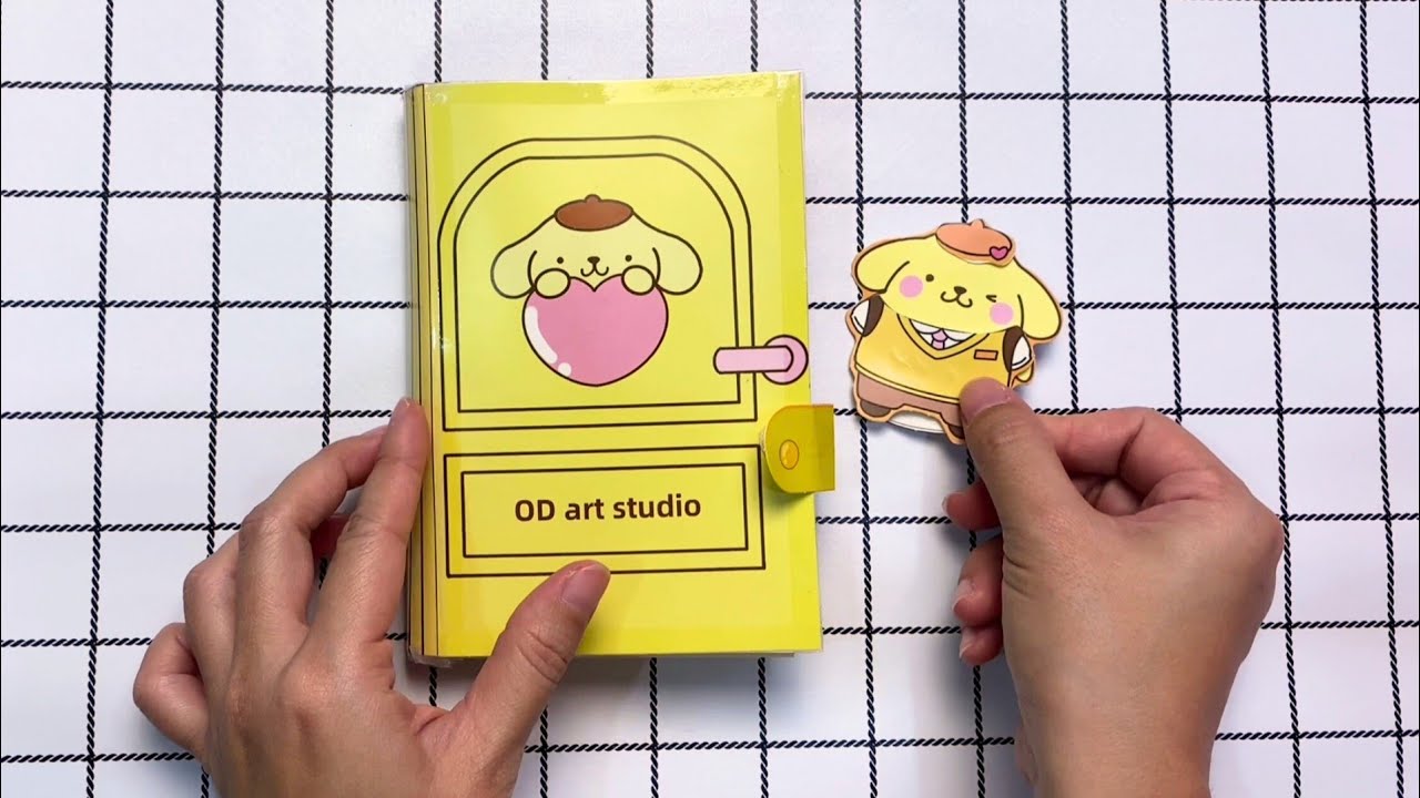 [paperdiy] Pompompurin Goes To School | Paper Play Pompompurin ...