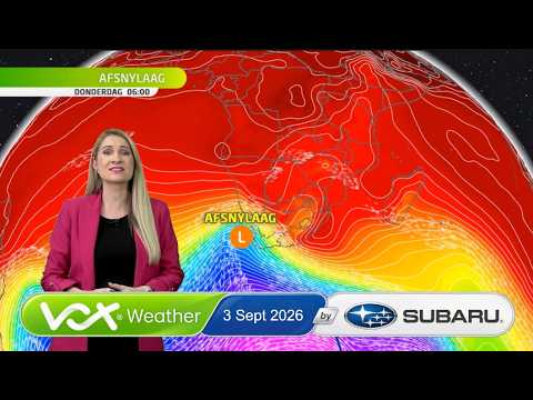 03 September 2026 | Vox Weervoorspelling in samewerking met Subaru