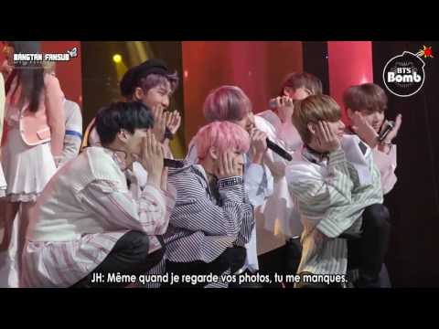 [VOSTFR] BOMB : BTS '봄날(Spring Day)' Win & 1st place pledge @ M Countdown