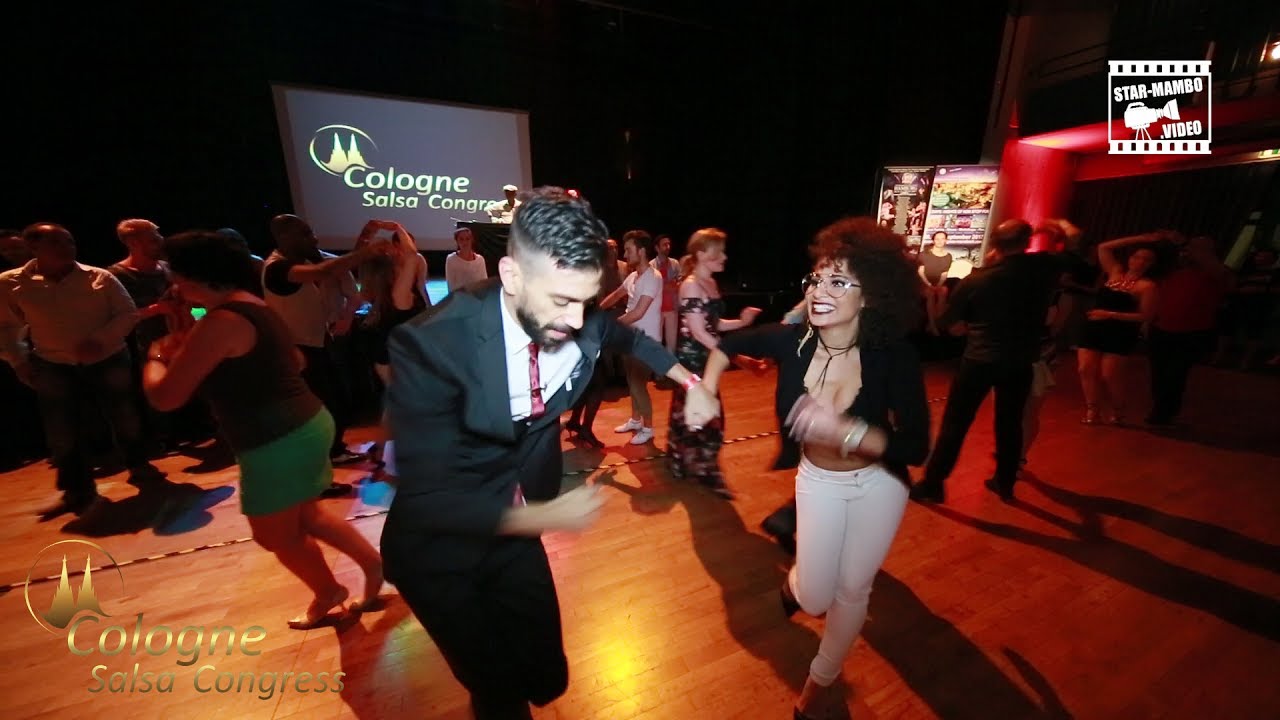 Panagiotis Aglamisis & Veronica Lopez - social dancing @ Cologne Salsa ...