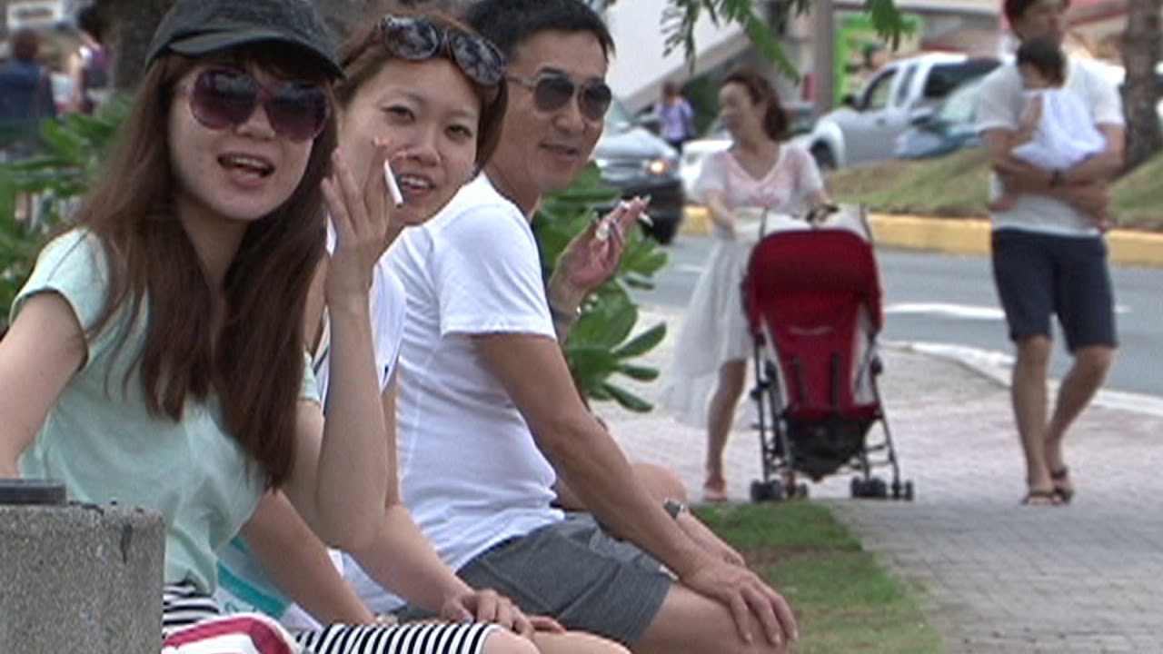 Guam visitors staying shorter, but spending more - YouTube