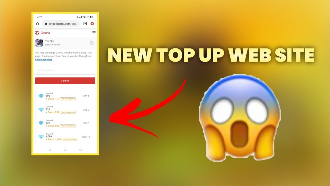 TOP UP WEBSITE WORKING IN PAKISTAN || TOP UP CENTER ||FREE FIRE HOW TO ...
