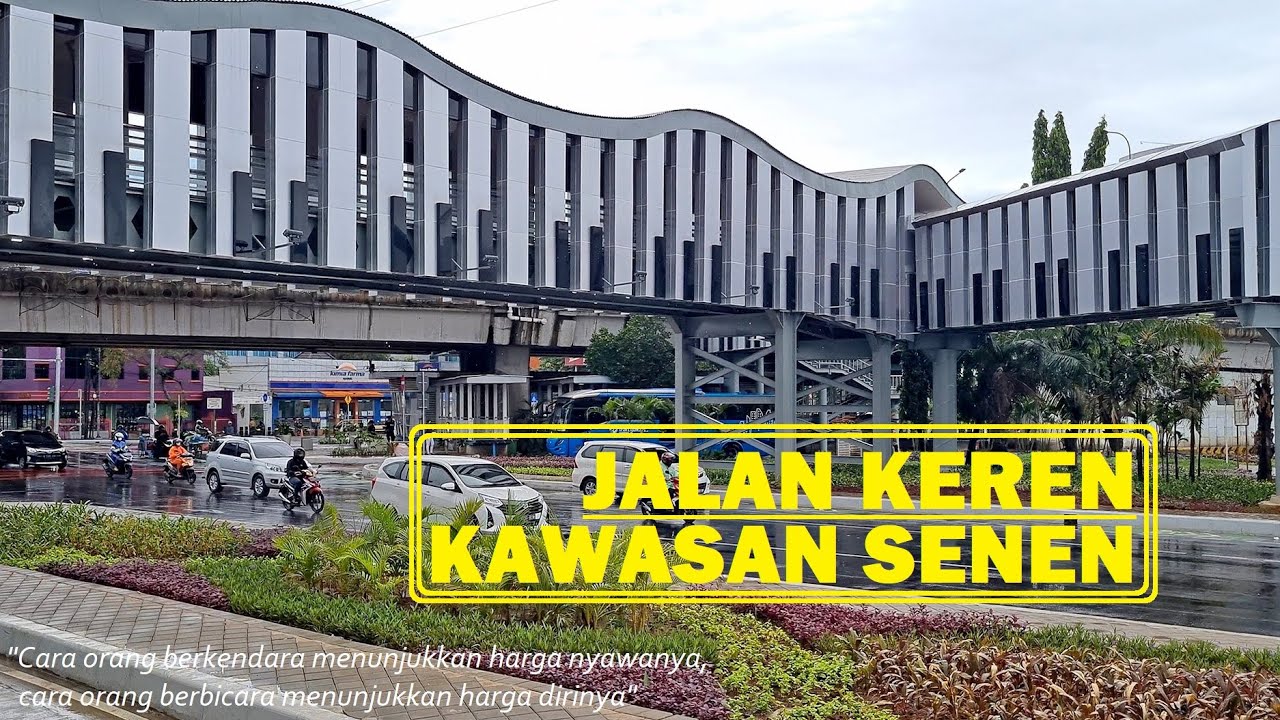 ⁴ᴷ⁶⁰ Walking Around ~ Senen Area ~ Pasar Senen - Monumen Perjuangan ...