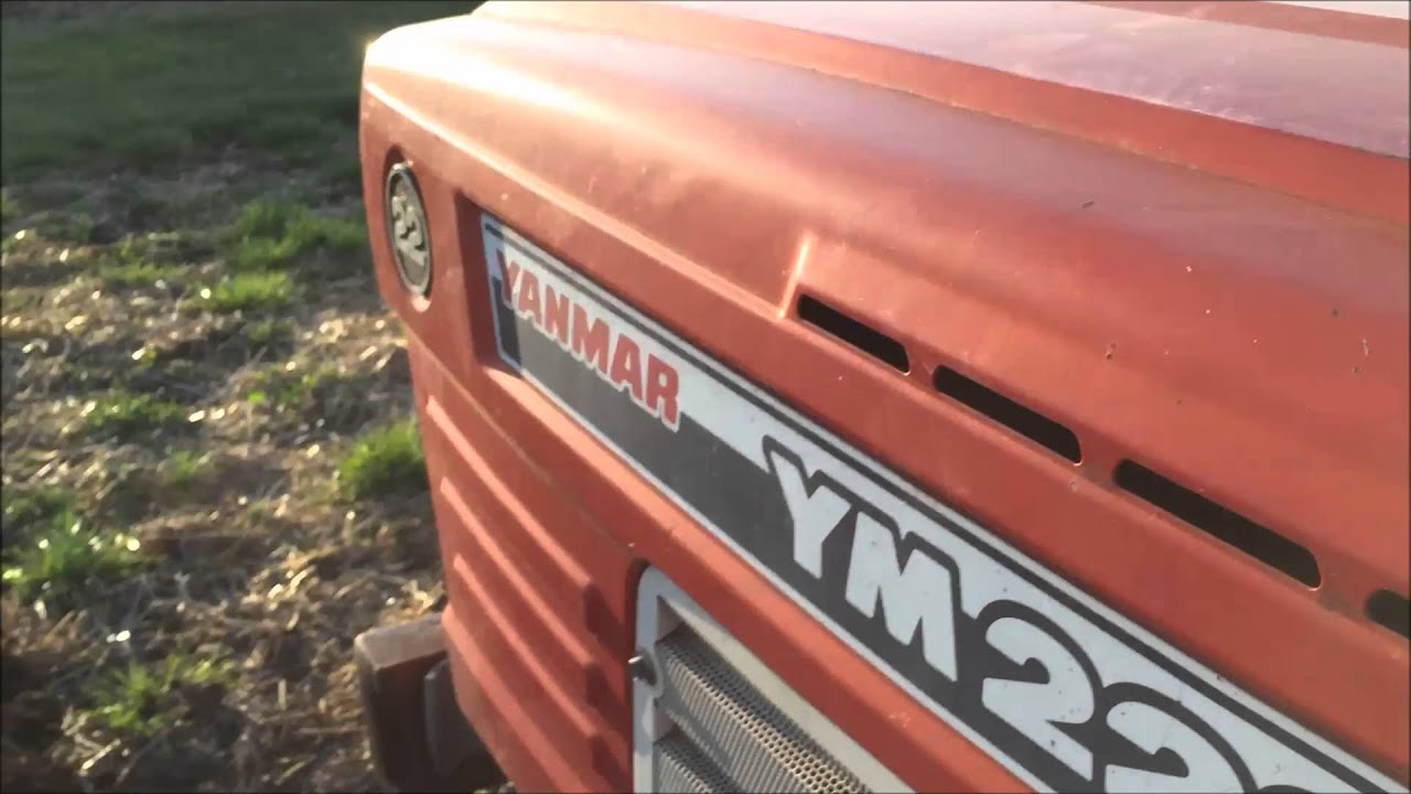 Yanmar YM2220 Diesel with Yanmar tiller - YouTube