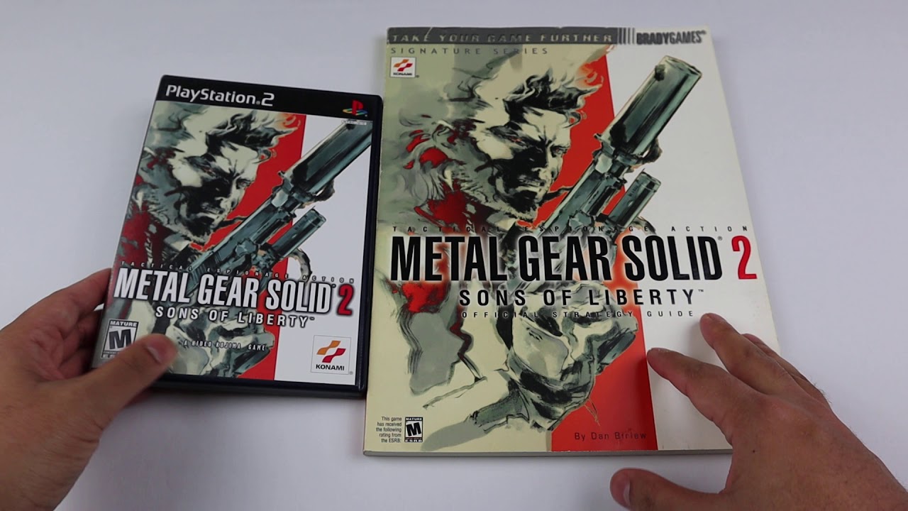 PS2 Classics: Metal Gear Solid 2 - Sons of Liberty PS2 Unboxing and ...