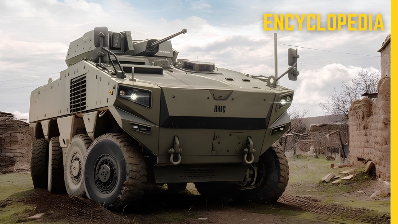 BMC ALTUĞ 8×8 — Turkey’s New Generation Armored Vehicle - YouTube