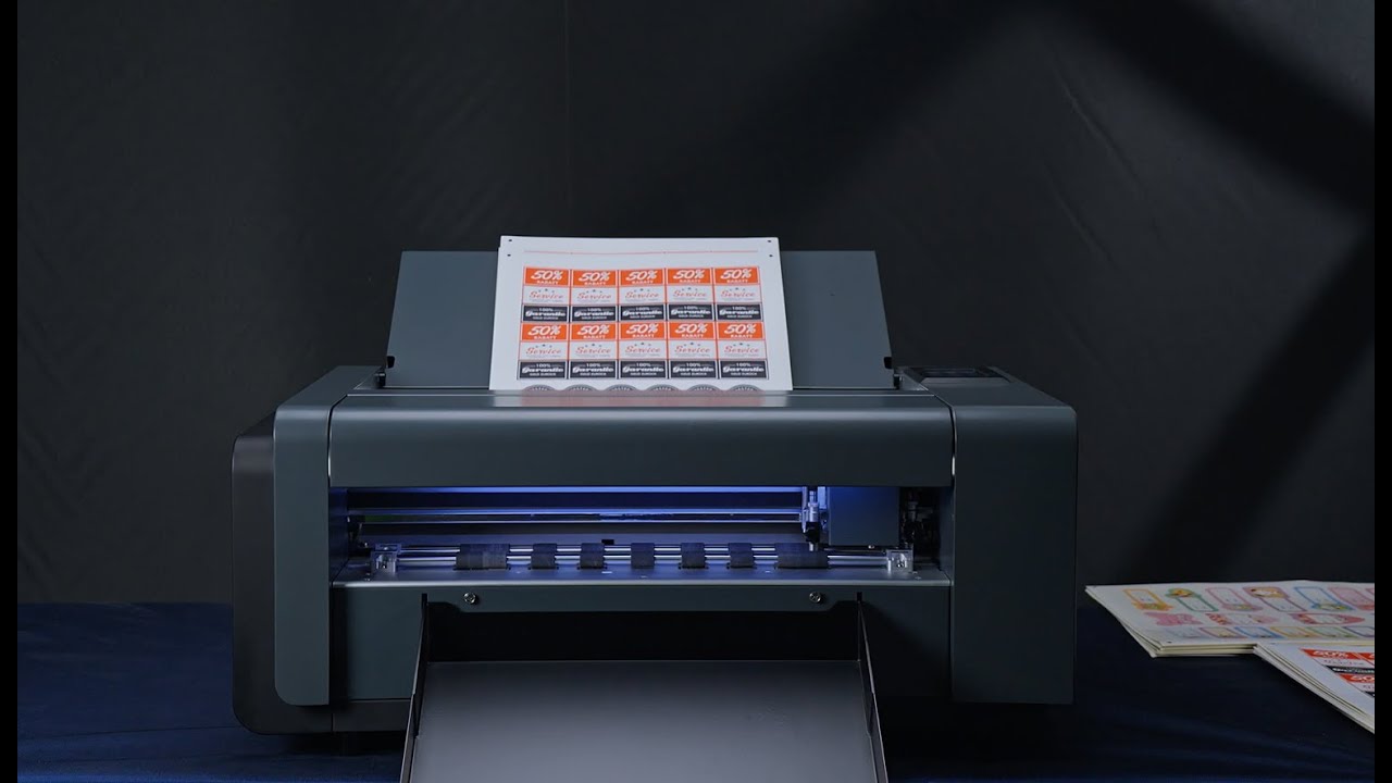A3 Max Automatic feeding Cutting Plotter - YouTube