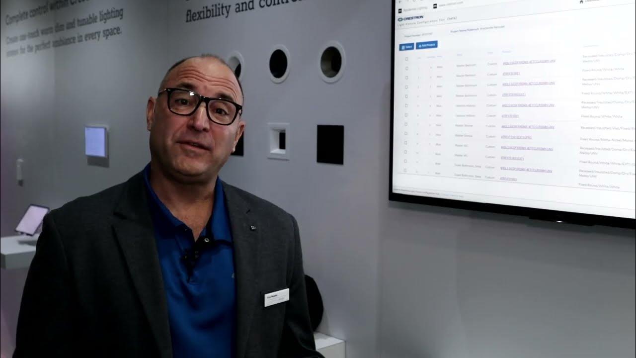 Crestron LED Light Fixtures: We Make it Easy - YouTube