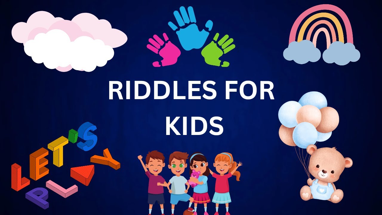Riddles for kids | Brain teasers for children | English Riddles with ...